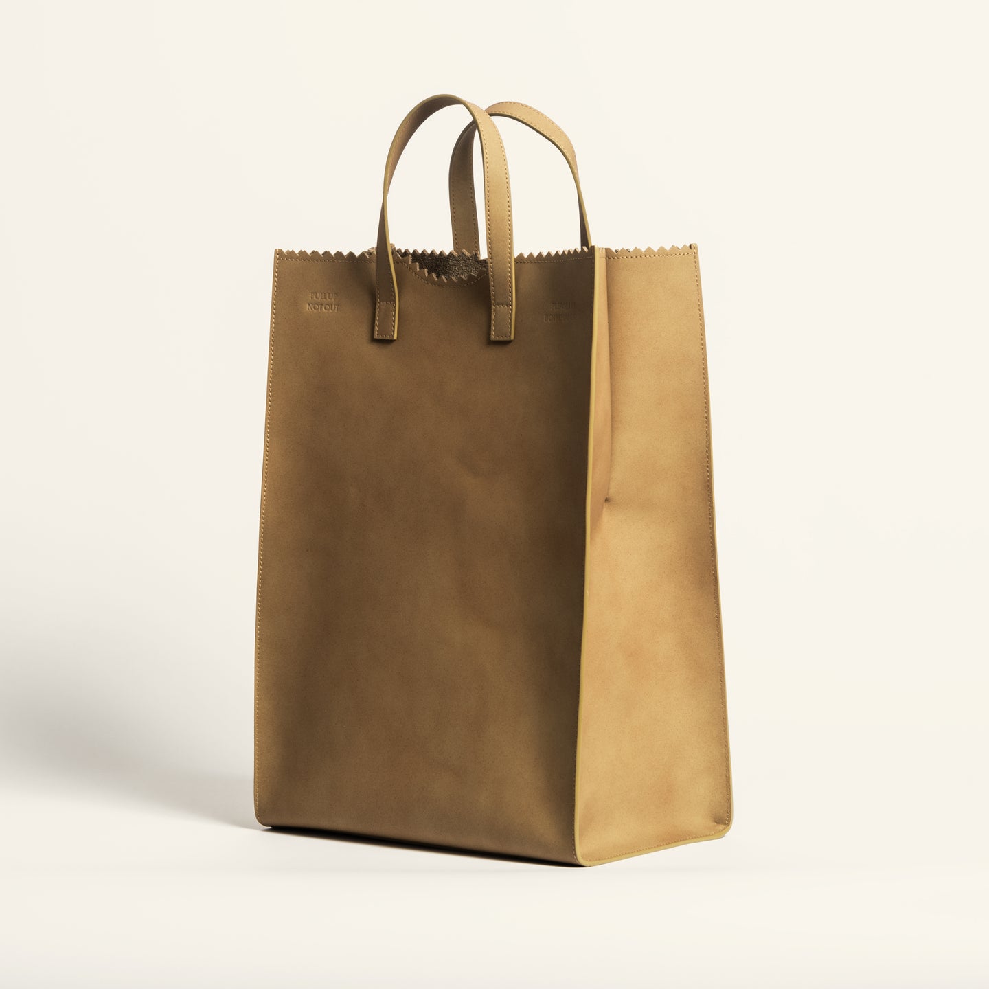 Kami, the leather paper bag – bukuro
